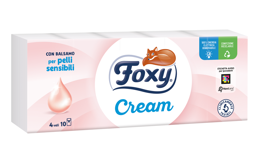 Fazzoletti Foxy Cream - Foxy