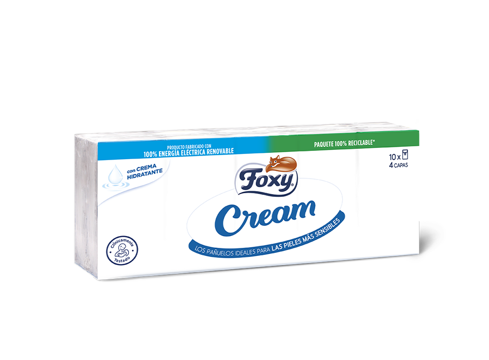 Pañuelos Foxy Cream - Foxy