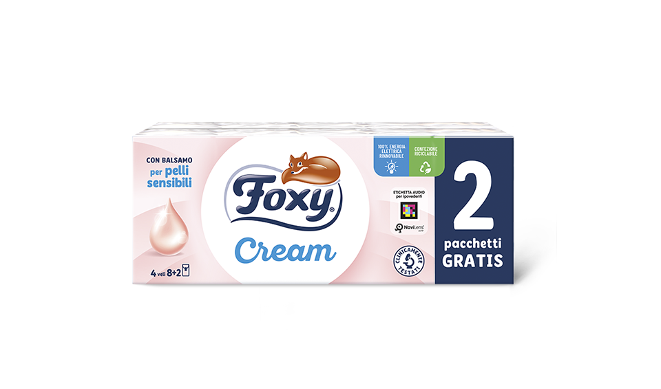 Fazzoletti Foxy Cream - Foxy